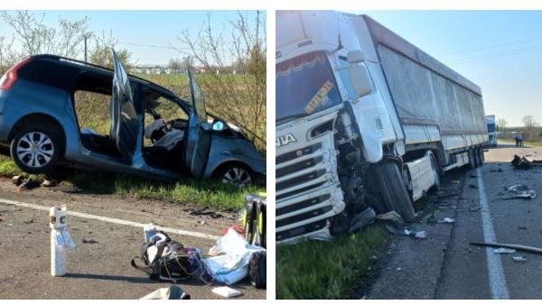 Incidente tra auto e camion sulla Cispadana: grave un uomo di 55 anni ... Incidente tra auto e camion sulla Cispadana: grave un uomo di 55 anni ...